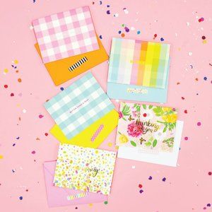 Taylor Elliot Designs | Office | Hip Hip Hooray Note Cards | Poshmark